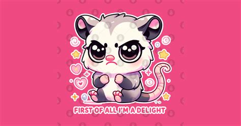 Kawaii Chibi Possum First Of All Im A Delight Kawaii Chibi Possum