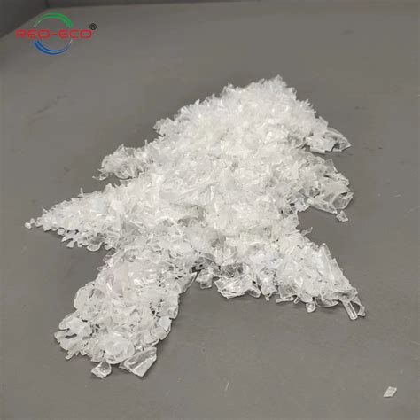Customized Plastic Raw Material 100 Clear Pet Bottle Flakes Pet