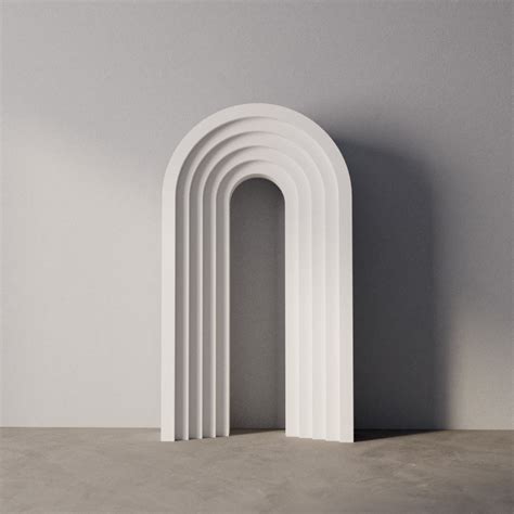 Slim Layered 3d Arch