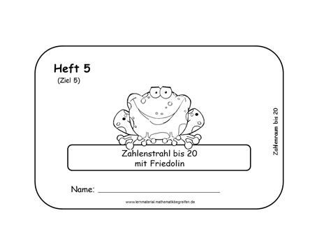 Friedolin Hefte Im Zahlenraum Bis 20 Lernmaterial Mathematik Begreifen