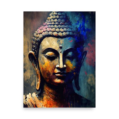 Buddha Printable Spiritual Art Buddha Art Peaceful Art Zen Art