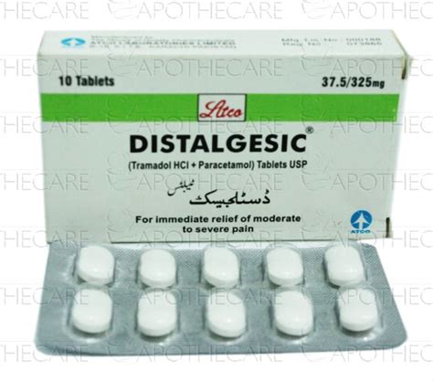Distalgesic Tab 375mg325mg 10s
