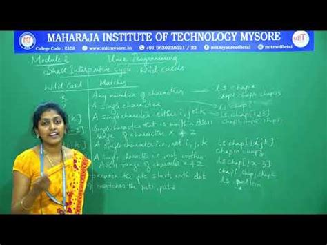 Unix Programming CS Module Session YouTube