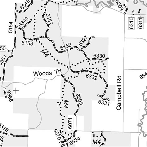 Huron Manistee Nf Mvum Baldwin North Map By Us Forest Service R9 Avenza Maps