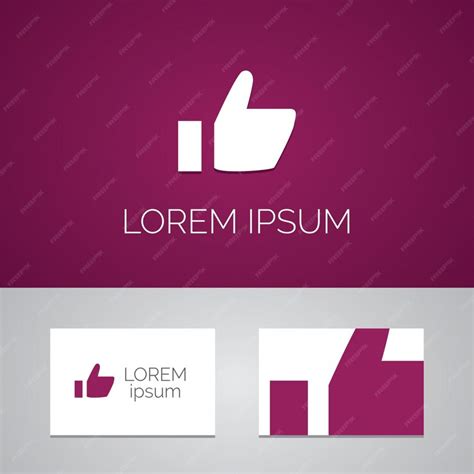 Premium Vector Like Logo Template Icon