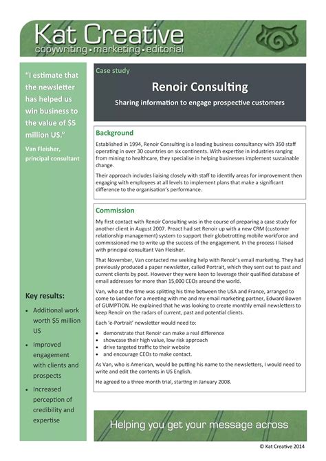 Renoir Case Study Pdf