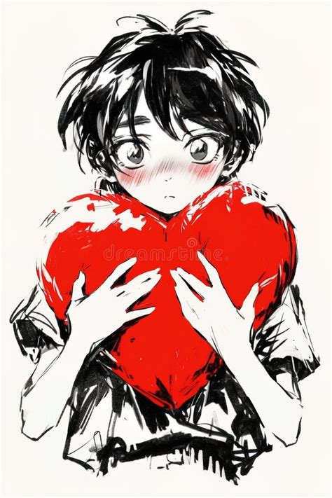 Adorable Embarrassed Anime Stock Illustrations 120 Adorable