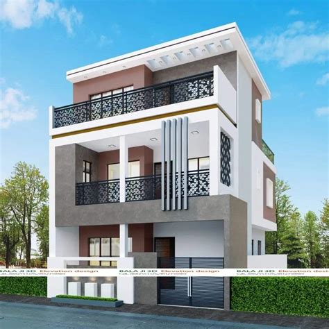 Duplex House Design With Balconies Elevation Designs For Duplex House