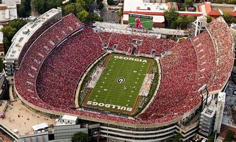 Sanford Stadium Seating Chart With Seat Numbers And Rows