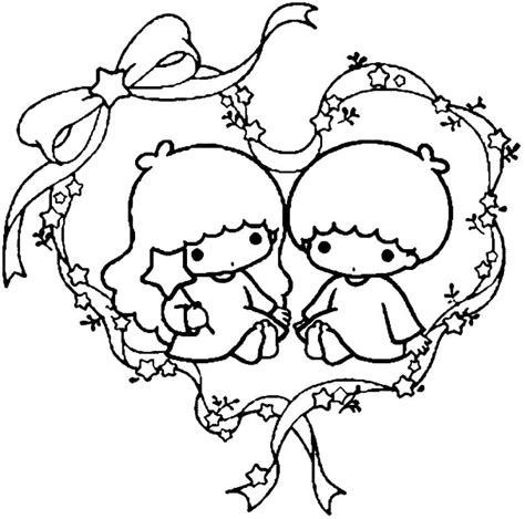 Sanrio Coloring Pages Little Twin Stars Sanrio Coloring Pages Little Twin Stars