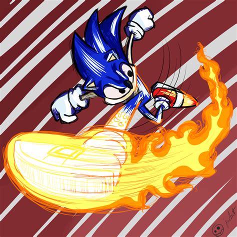 Sonic Flame By Jackitori On Newgrounds