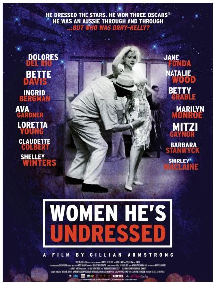 Women Ive Undressed A Memoir By Orry Kelly Hotbook The Fifi Report