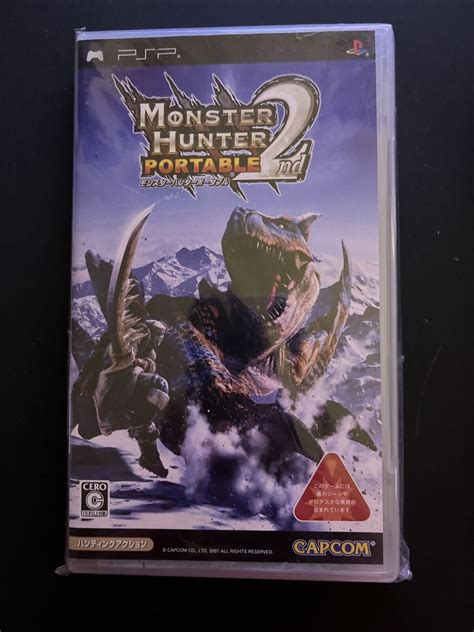 Monster Hunter Portable 2 2g And 3 Sony Psp Japan Action Hunting Game