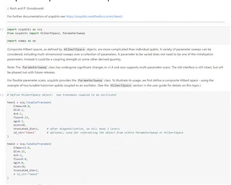 Scqubits Documentation — Scqubits Documentation