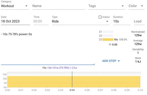 Workout Builder Step Syntax Parsing Bug Bug Reports Intervalsicu Forum