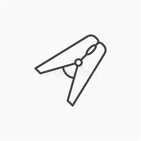 Peg Icon Vector Stock Vector Illustration Of Yellow 348312495