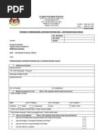 Borang Pengesahan Sijil Cuti Sakit Pengesahan Kemasukan Wad Klinik Pdf