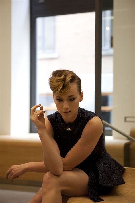 Karine Vanasse Short Hair