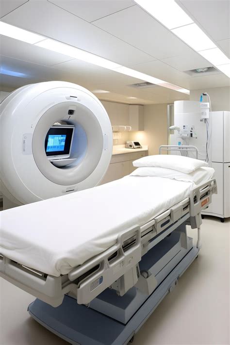 Advanced Computed Tomography Ct Scanner In A Modern Medical Examination Room Premium Ai