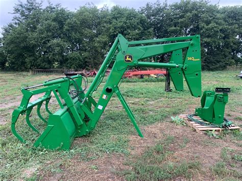John Deere 740 Classic Quick Attach Loader Wgrapple Agriculture