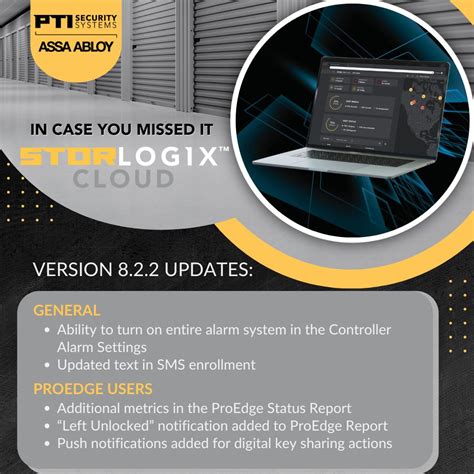 Pti Security Systems On Linkedin Productupdate Slc Cloudsoftware