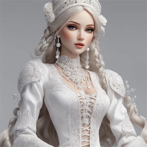 Premium Ai Image Cute Girl Doll Ai Generated