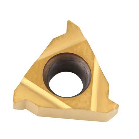 Taper Point Golden Carbide Threading Insert For Cnc Machine At ₹ 455 Piece In Manesar