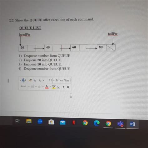 Solved Q Show The STACK After Execution Of Each Command Chegg