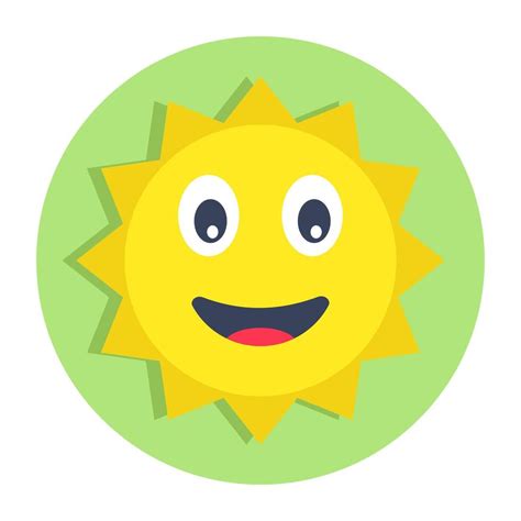 Design Of Sun Face 54037393 Vector Art At Vecteezy