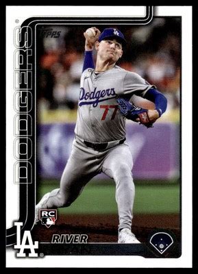 2025 Topps Series 1 River Ryan Rookie Los Angeles Dodgers 273 Ebay