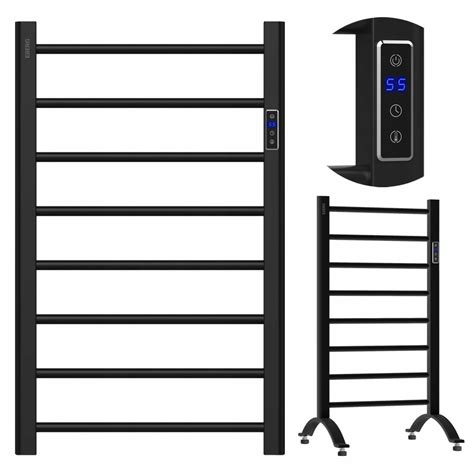 Električni Kupaonski Radijator Eberg Ets 200w 2u1 Crni