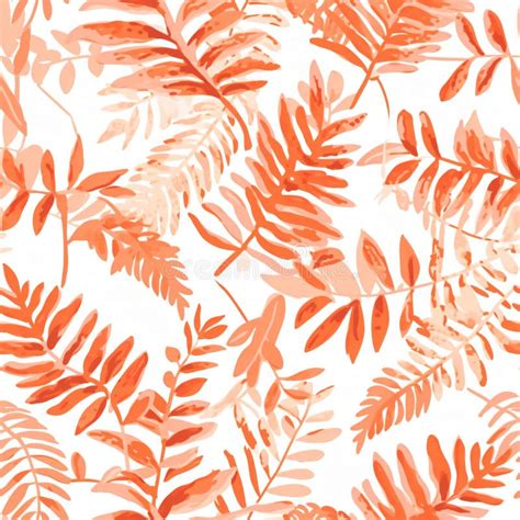 Seamless Tile Floral Pattern Background Design Flowers Cactus Leaf