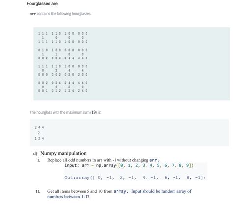 Solved Use Python Language Concept Of NumPy Matrix Use Chegg