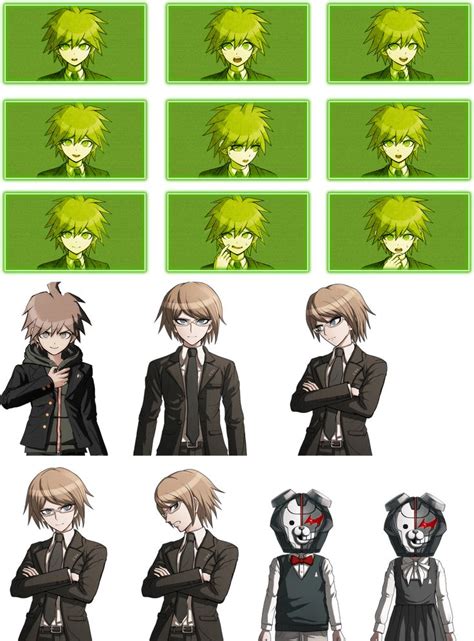 Danganronpa Sprite Sheet Chiaki Nanamisprite Gallery Vakn