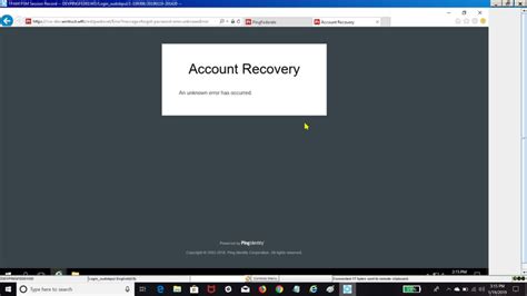 Self Service Password Reset