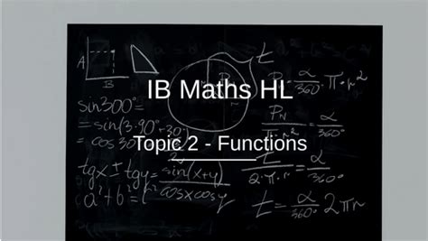 Ib Math Ai 27 Composite And Inverse Functions Teaching Resources
