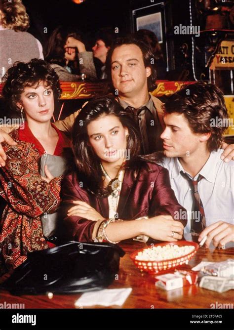 About Last Night 1986 Tristar Pictures Film With From Left Elizabeth Perkins Demi Moore John