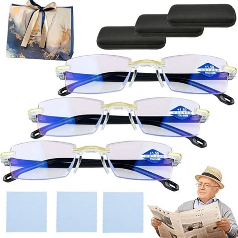 Clarity Blue Glasses Self Adjusting Automatic Adjustment Blue Ease