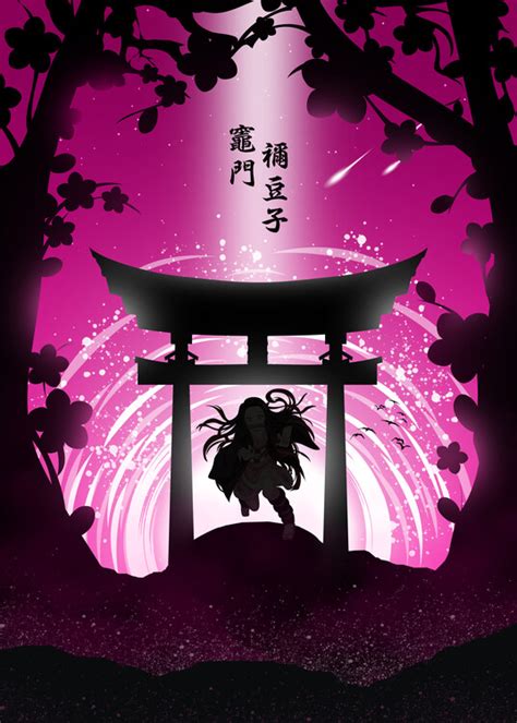 Wall Art Print Nezuko Europosters