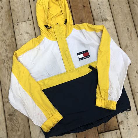 Vintage Vintage 90s Tommy Hilfiger Anorak Windbreaker Grailed