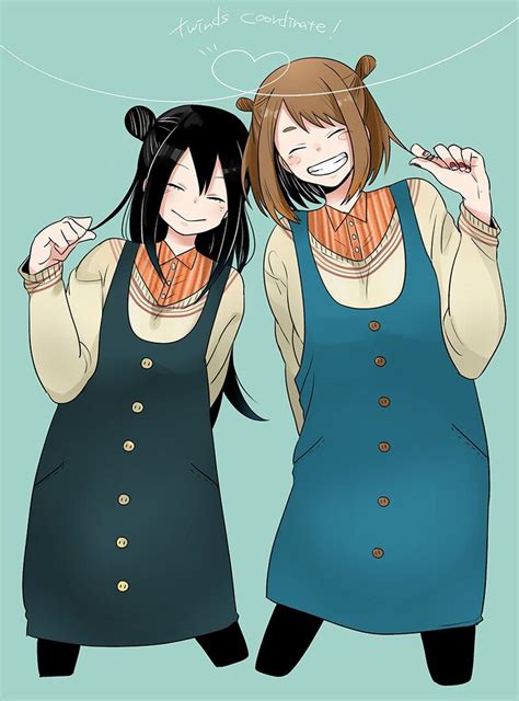 Boku No Hero Academia Tsuyu Asui Uraraka Ochako Kirby Superhero