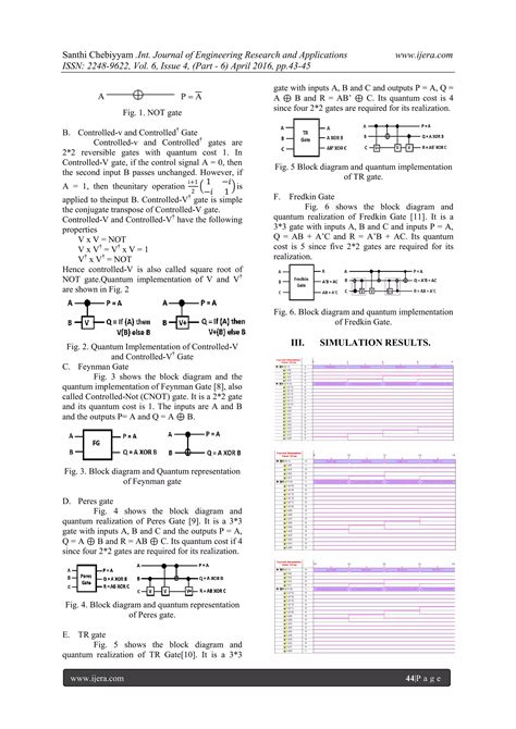 Design Of 416 Decoder Using Reversible Logic Gates Pdf
