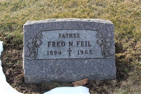 Frederick Nicholas Fred” Feil 1894 1965 Find A Grave Memorial