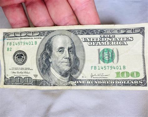 Vintage 2003 Series A Circulated 100 One Hundred Dollar Bill Federal