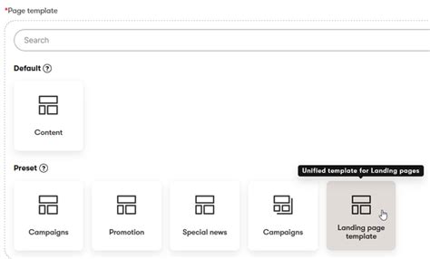 Create A Reusable Landing Page Template Xperience By Kentico Guides