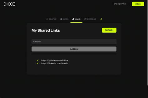Digital Diode Web5 Profile Devpost