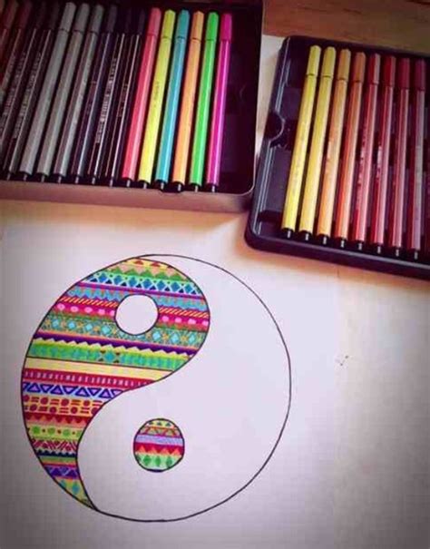 Creative Colorful Easy Drawings