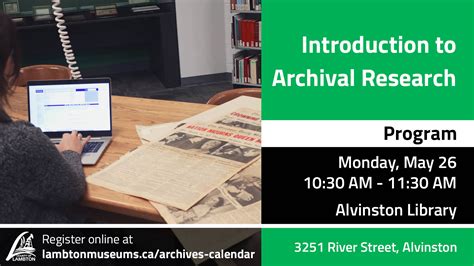 Introduction To Archival Research