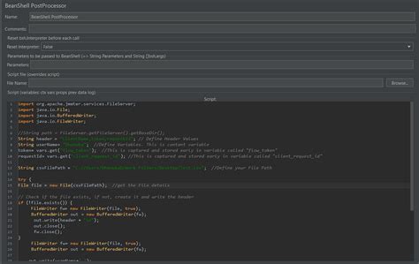 how to write concurrent data into csv file using jmeter by dhanuka