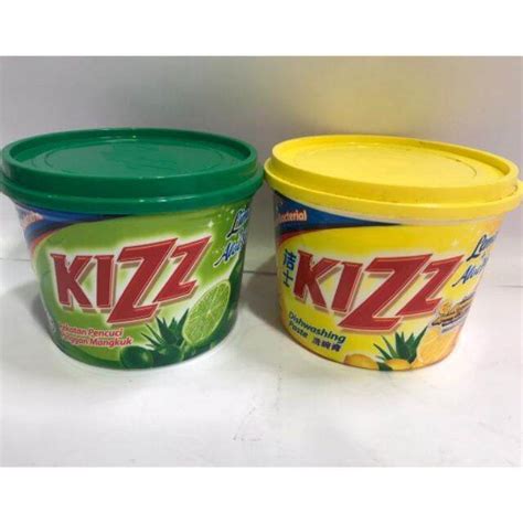 Kizz Dishwashing Paste 800g Lemon Aloe Vera Lime Aloe Vera Lazada